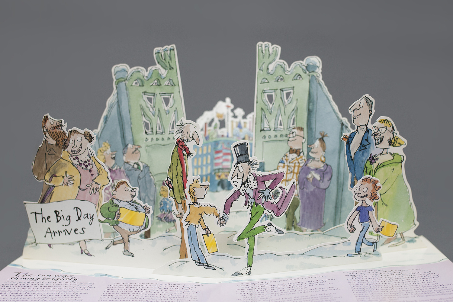 Charlie and the Chocolate Factory Pop-Up Book - Papersmyths
