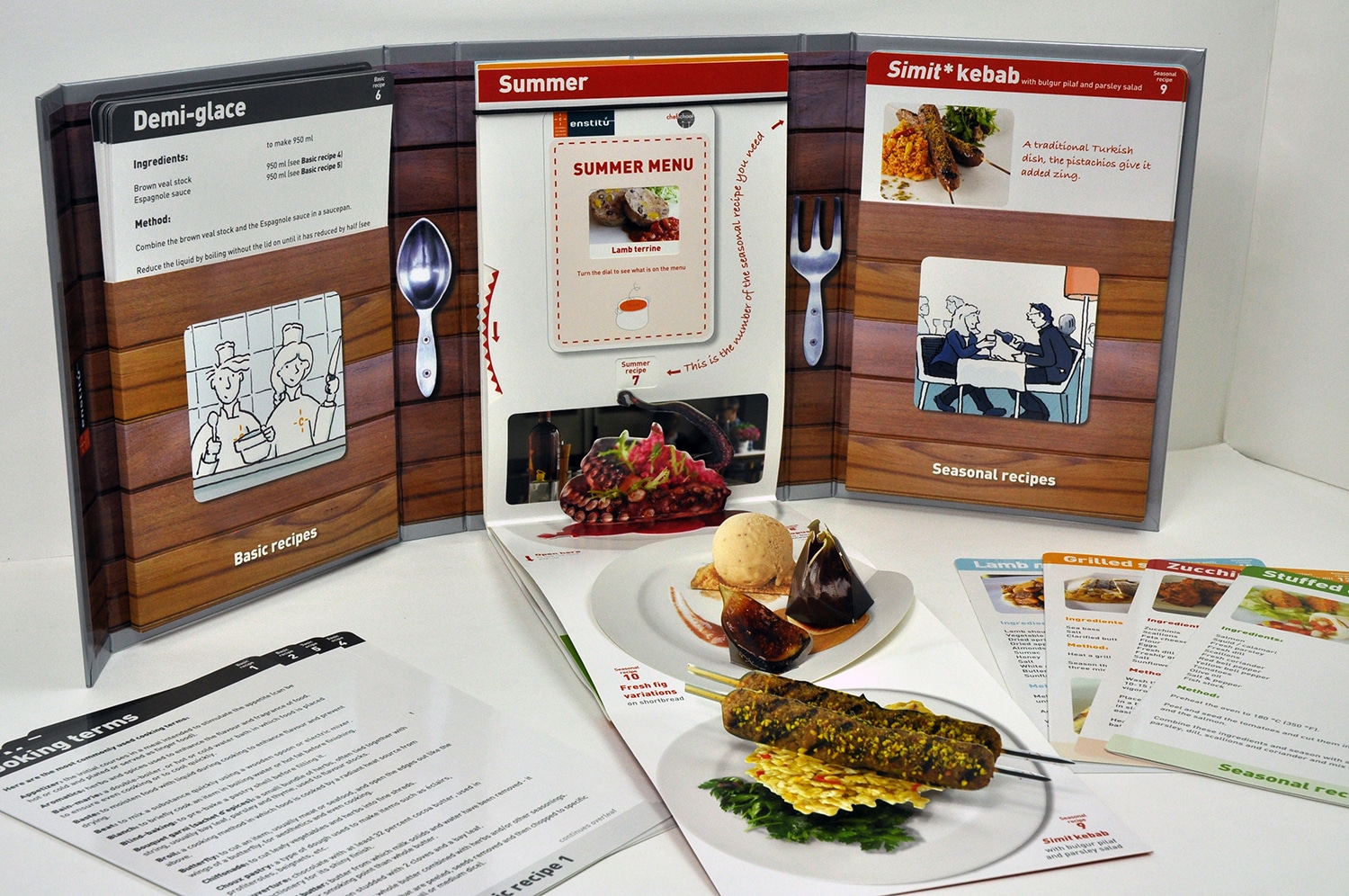 Istanbul Culinary Institute Pop-Up Cookery Book - Papersmyths