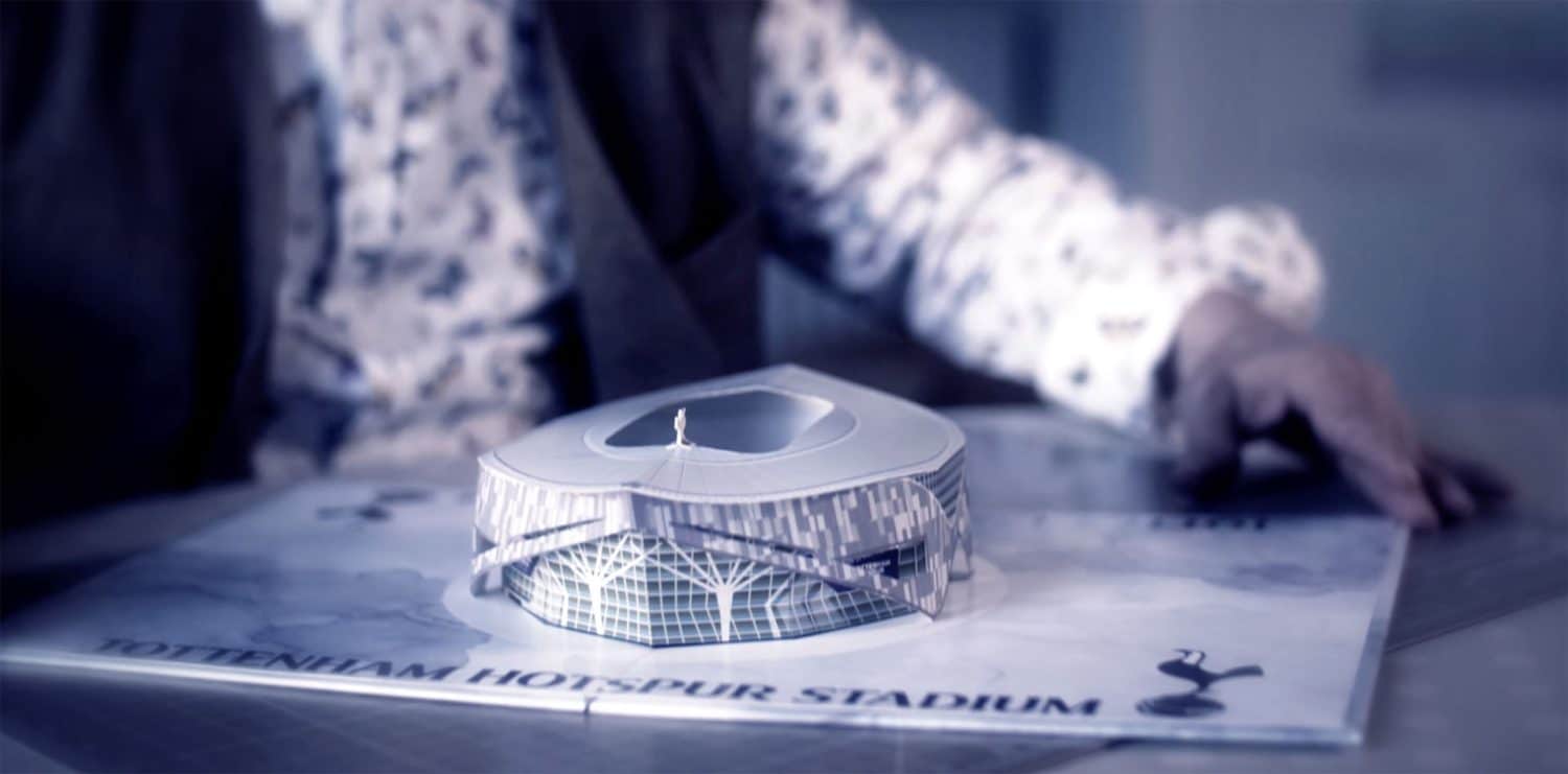 Tottenham Hotspur Pop-Up Stadium - Papersmyths