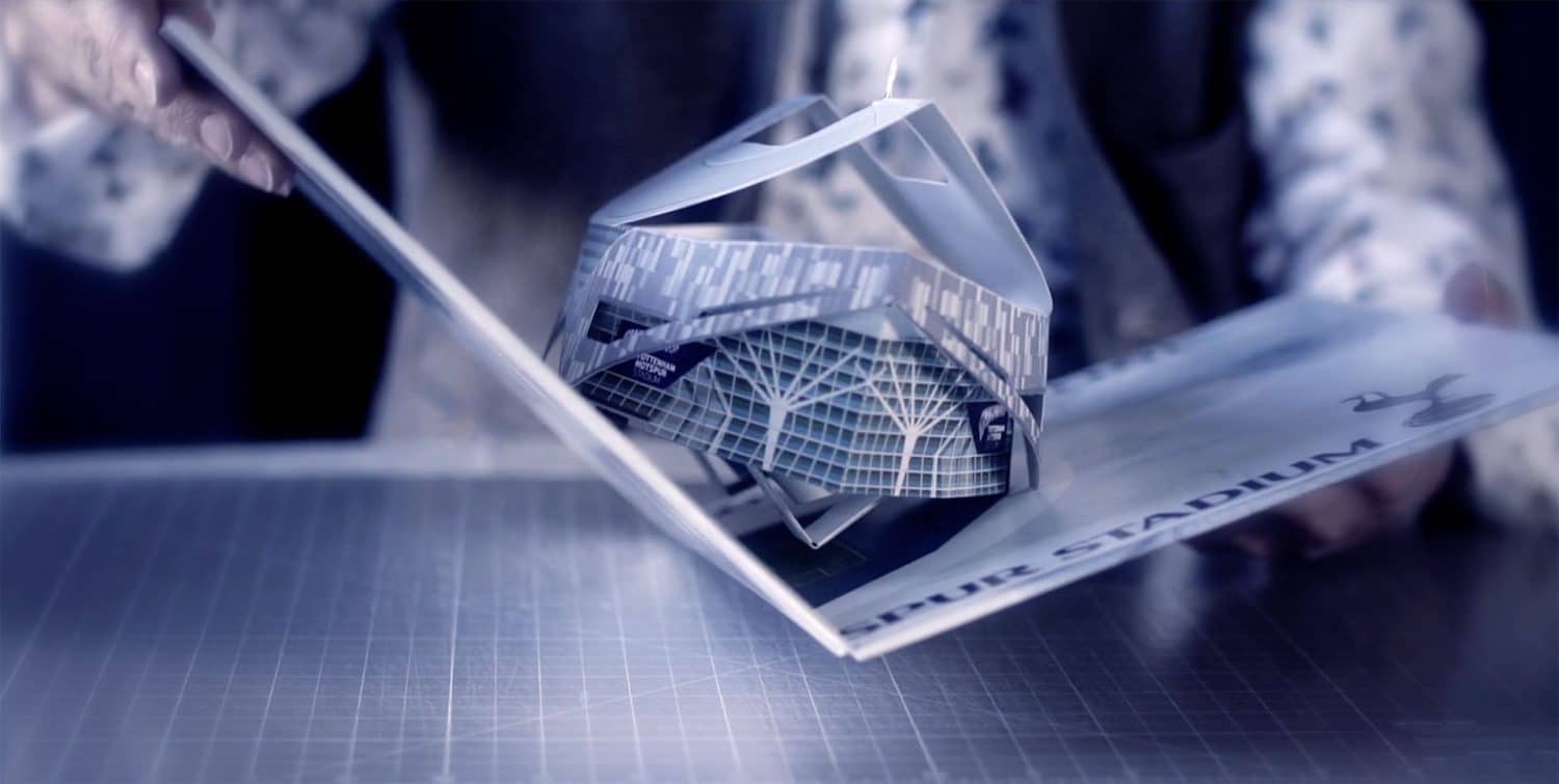 Tottenham Hotspur Pop-Up Stadium - Papersmyths