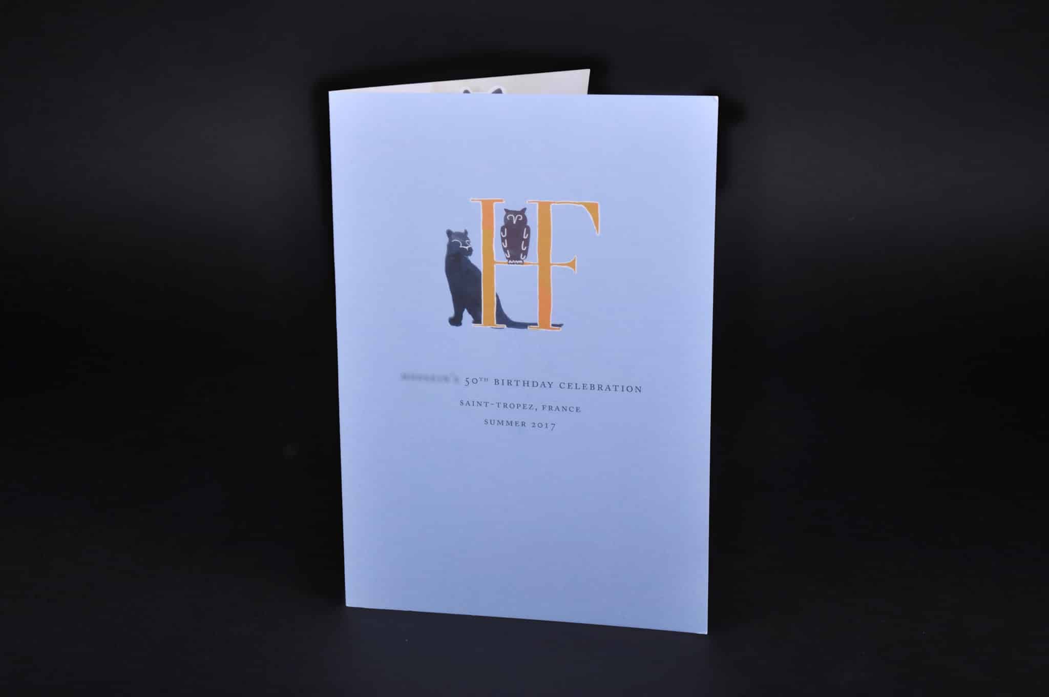 Custom-Made Birthday Invitation - Papersmyths