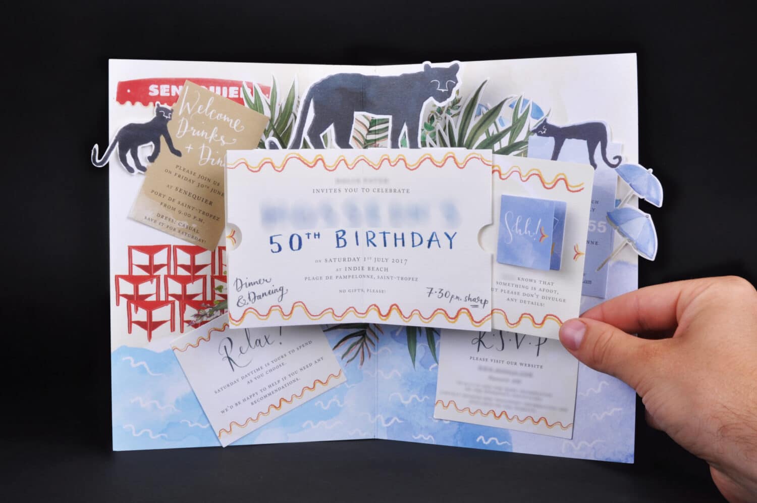 Custom-Made Birthday Invitation - Papersmyths