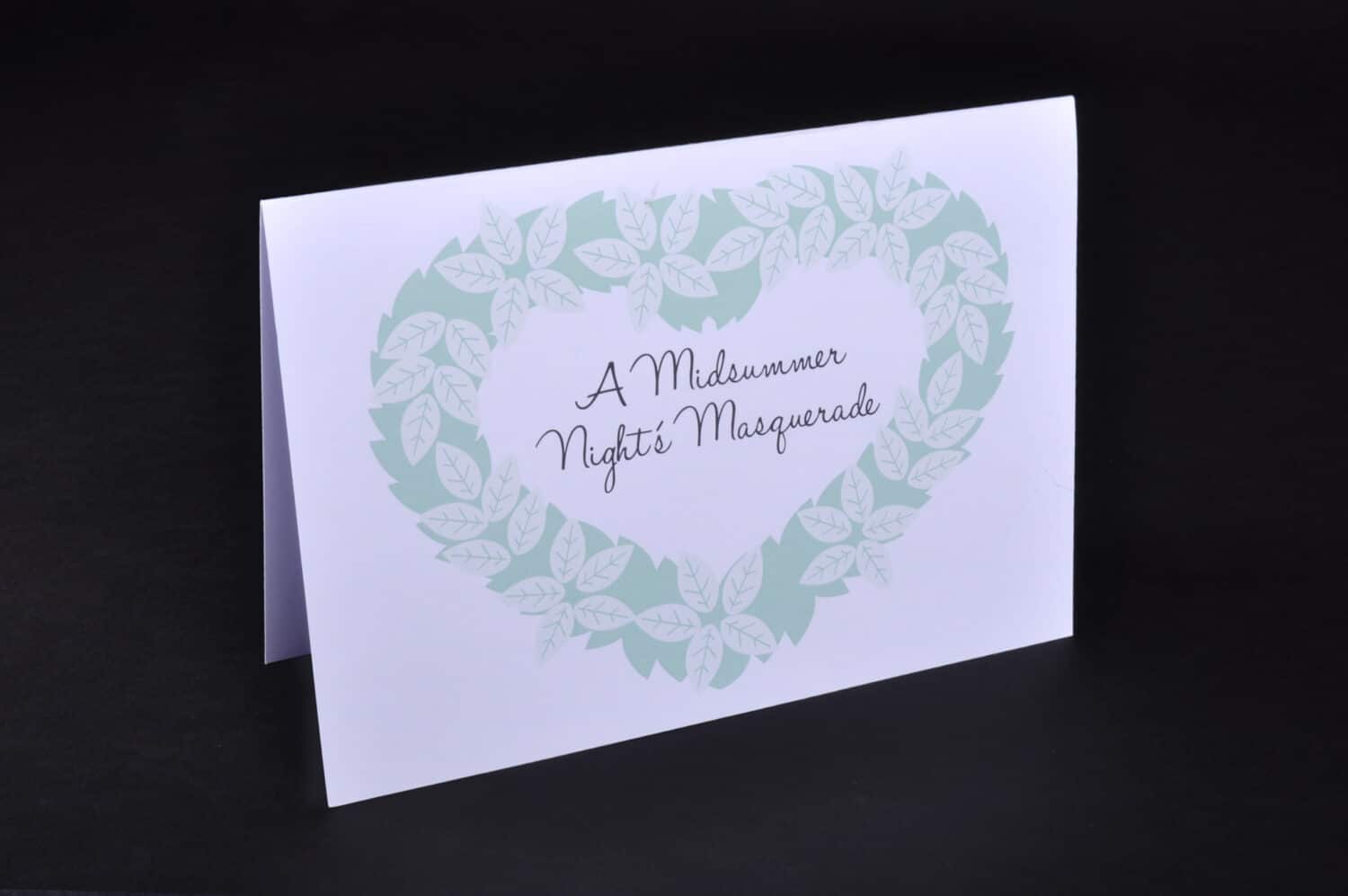 Midsummer Night's Dream Invitation - Papersmyths