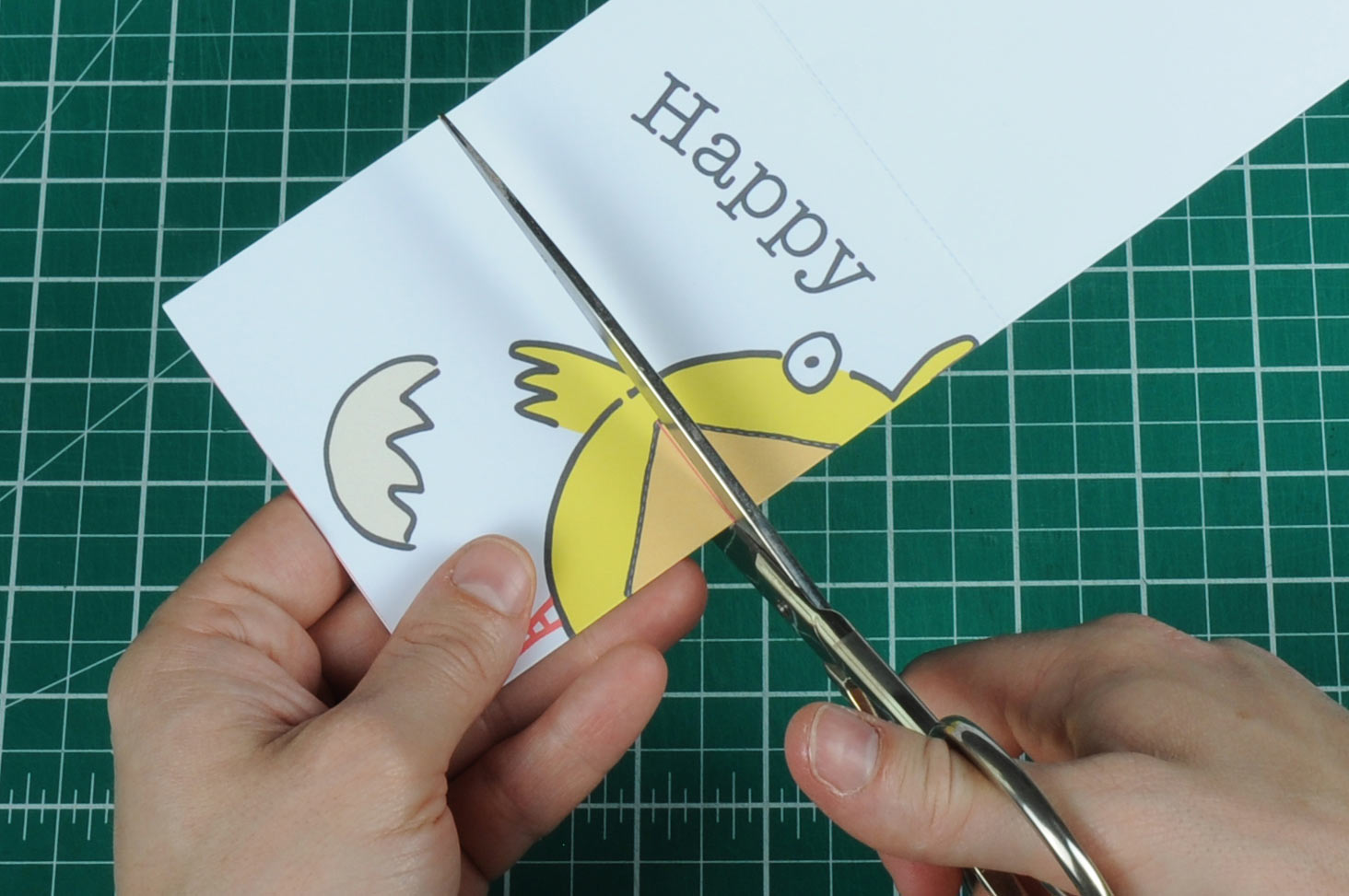 How to Make a Pop-Up Chick Card - Papersmyths